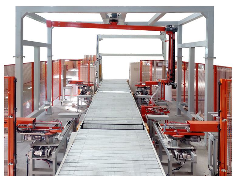 Paper Corner Applicator With Rotary Arm Pallet Wrapper Manufacturers ...